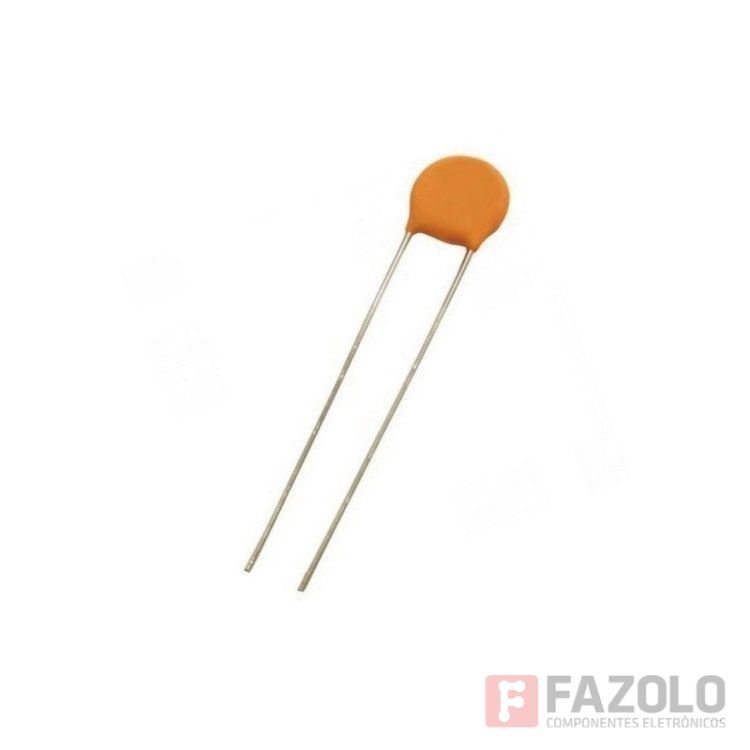 CAPACITOR CERAMICO 100NF 50V - Fazolo Componentes Eletrônicos